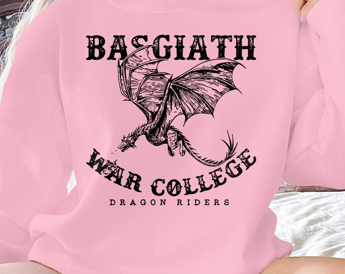 Fourth Wing Sweatshirt ,basgiath War College Sweatshirt,rider Hoodie ...