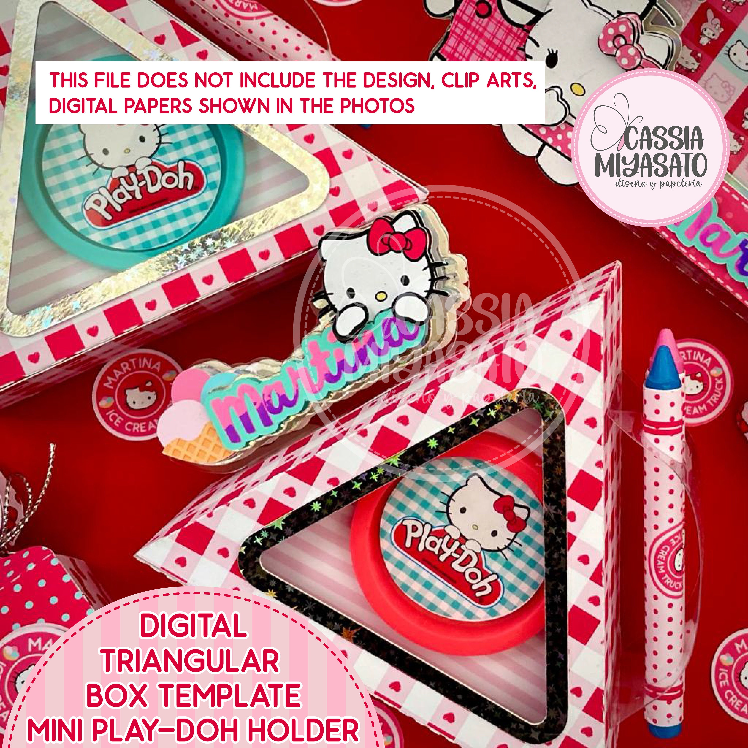 Plantilla digital Activity Box, plantilla digital Play do box, archivo ...