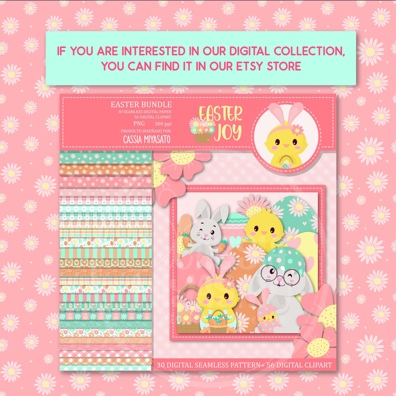 Mini-nutella Easter Box, Mini-nutella Box Digital Template, 25g Mini-nutella Easter, Easter Box ...