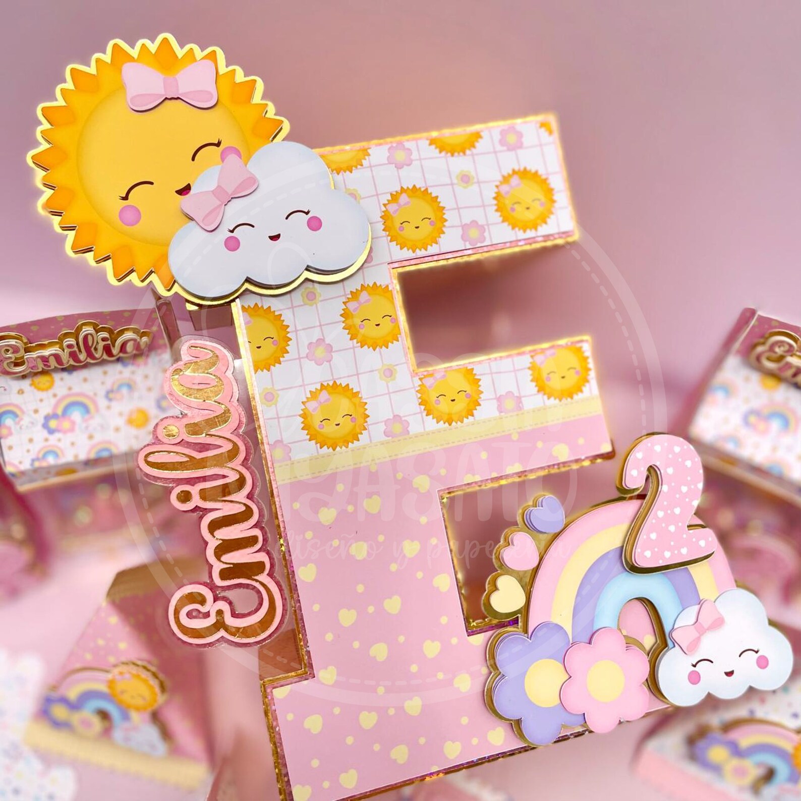 Sunshine Digital Paper, Cute Sun Paper Patterns, Sweet Sunshine ...