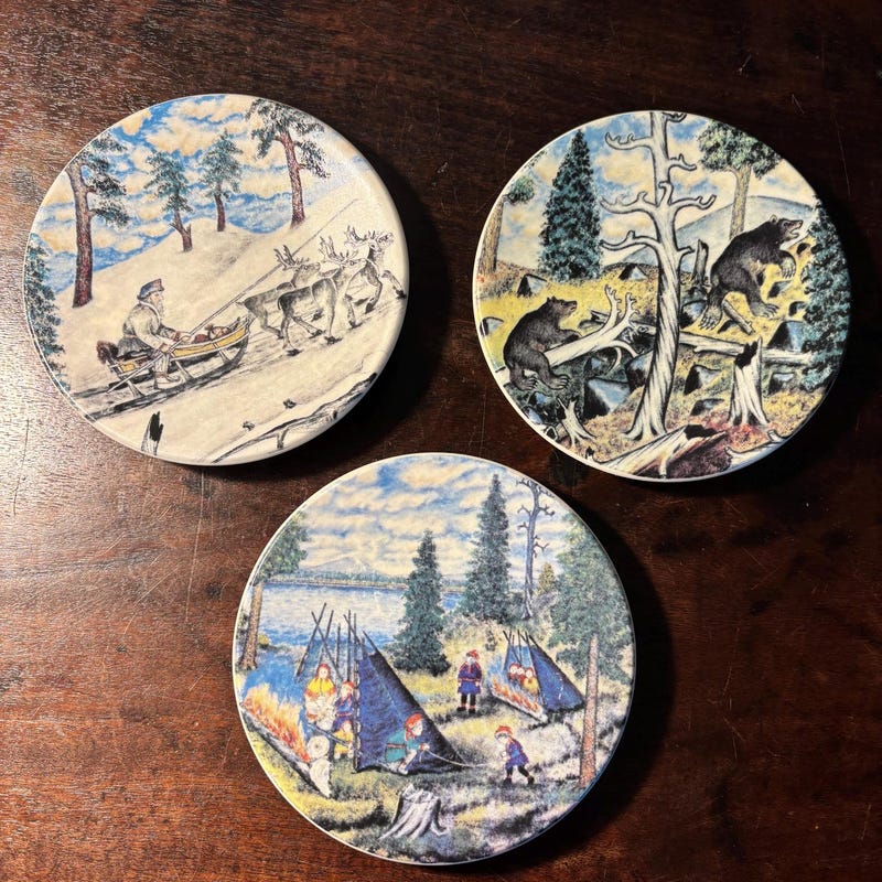 Arabia Ceramics Plates - Etsy