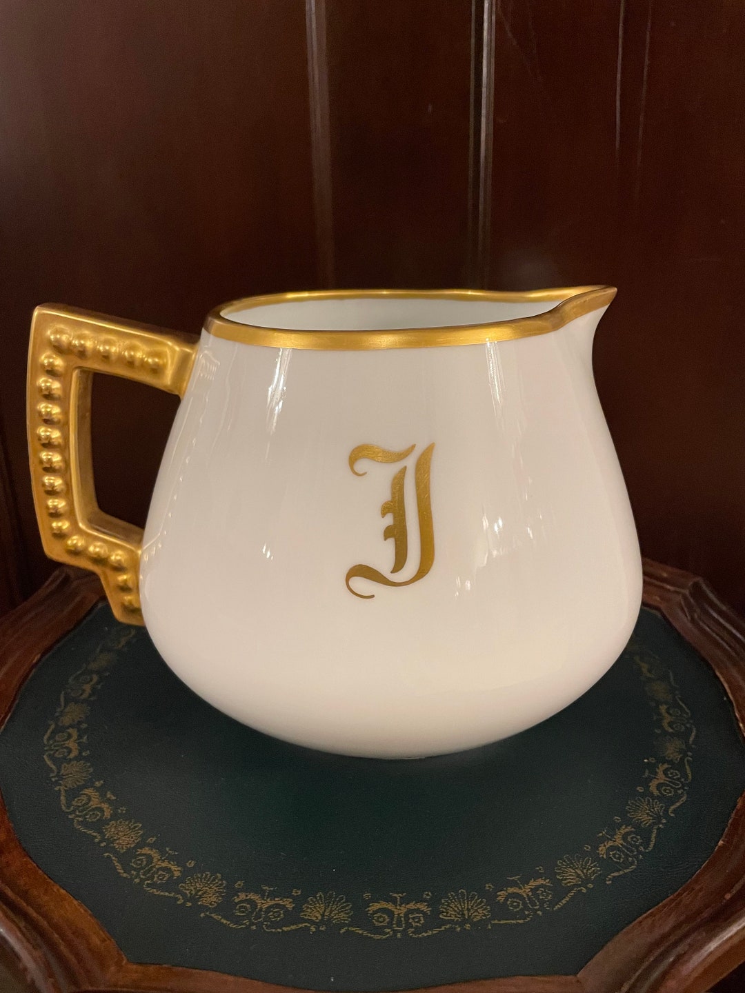 Antique Pitcher Bavaria 110+years Old Like NEW Condition Gilt ...