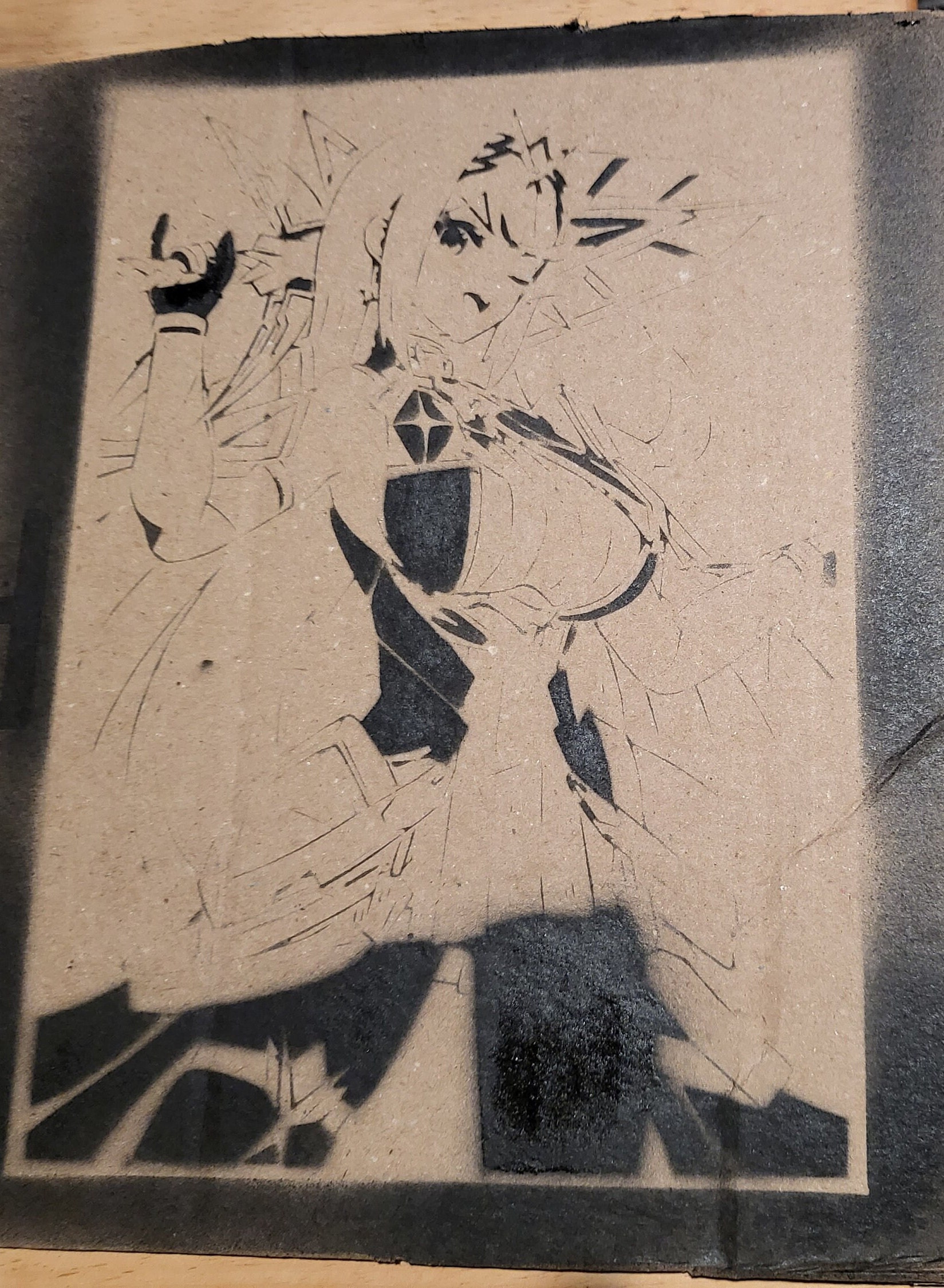 Xenoblade 2 Pyra/mythra Stencil - Etsy