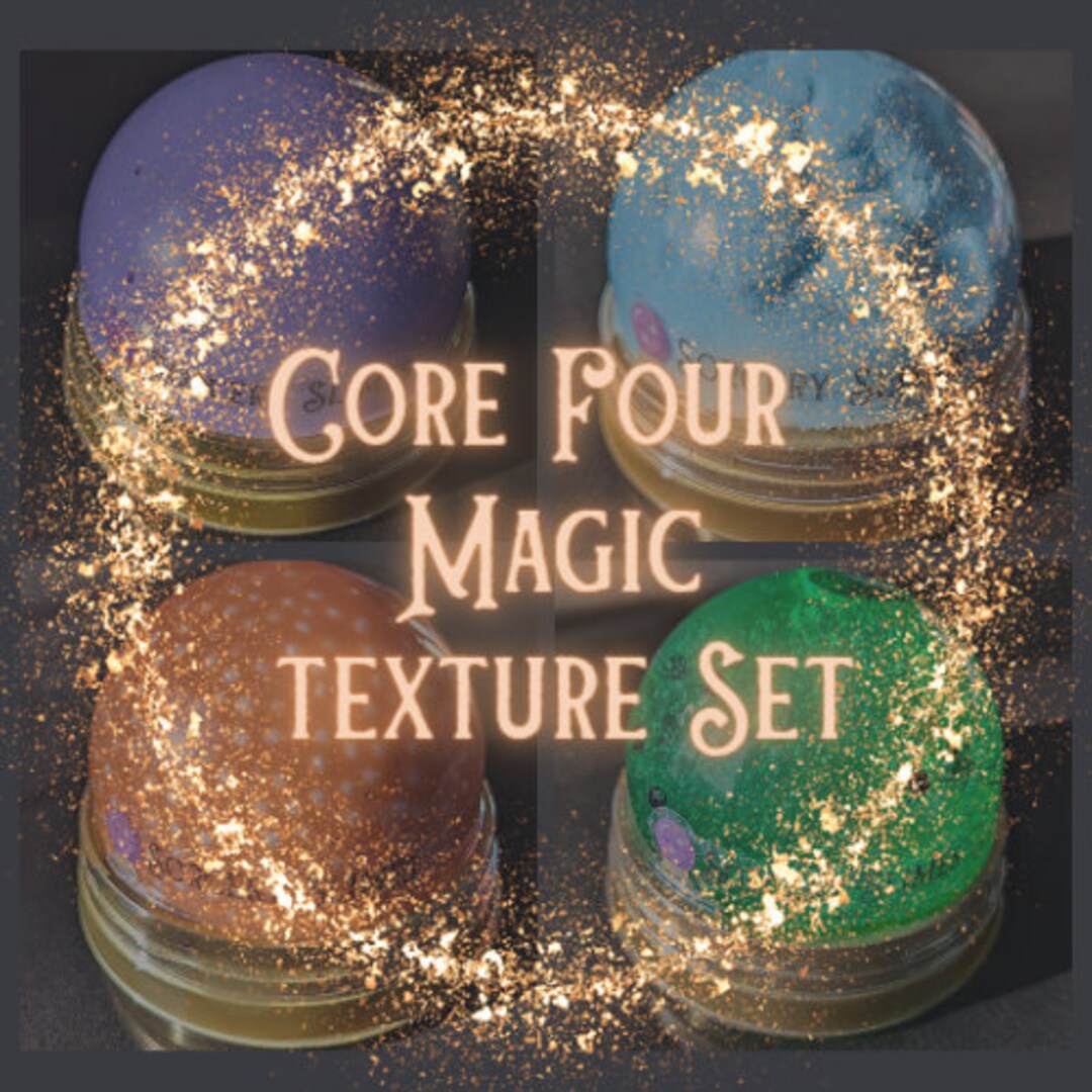Core Four Magic Texture Set Glossy Foam Cloud Clear - Etsy