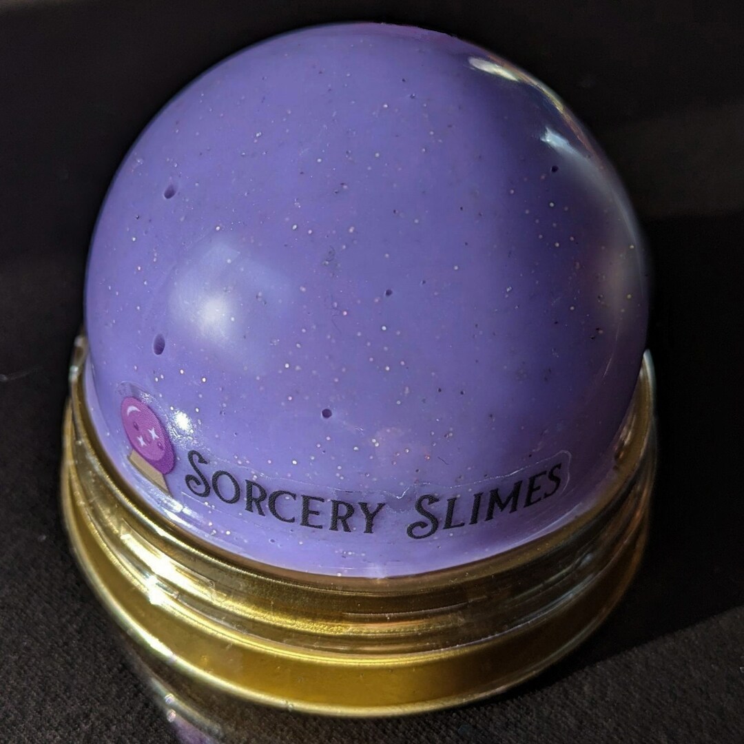 Arcane Magic Thick & Glossy Slime Smooth Shiney Stretchable Amethyst ...