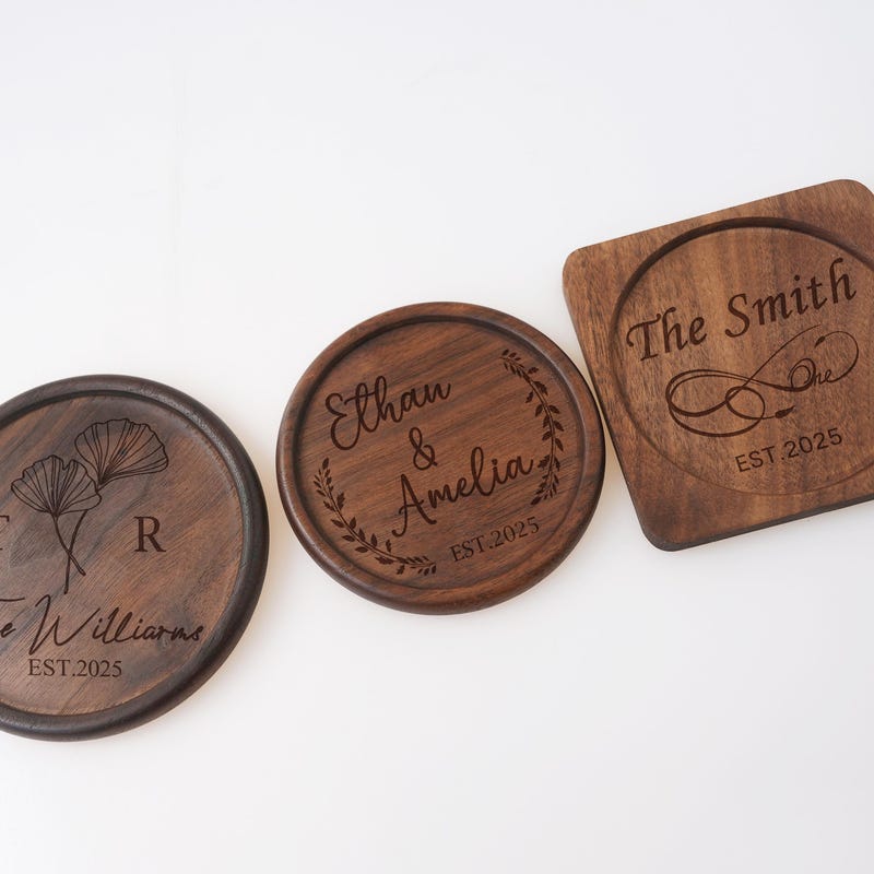 Thank You Coaster - Etsy