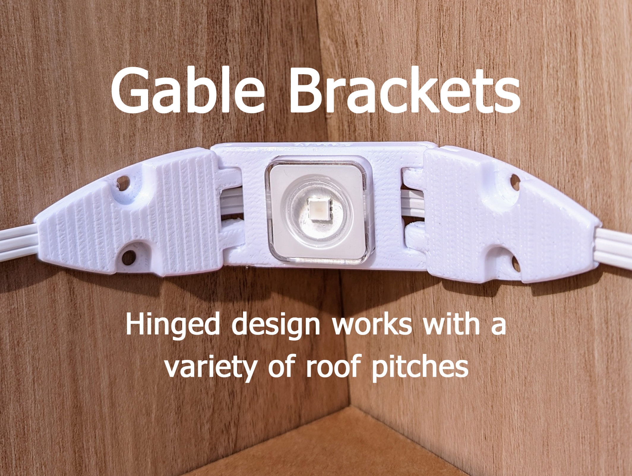 Gable Bracket for Govee Permanent Outdoor Lights (non-pro | H705 & H805 ...