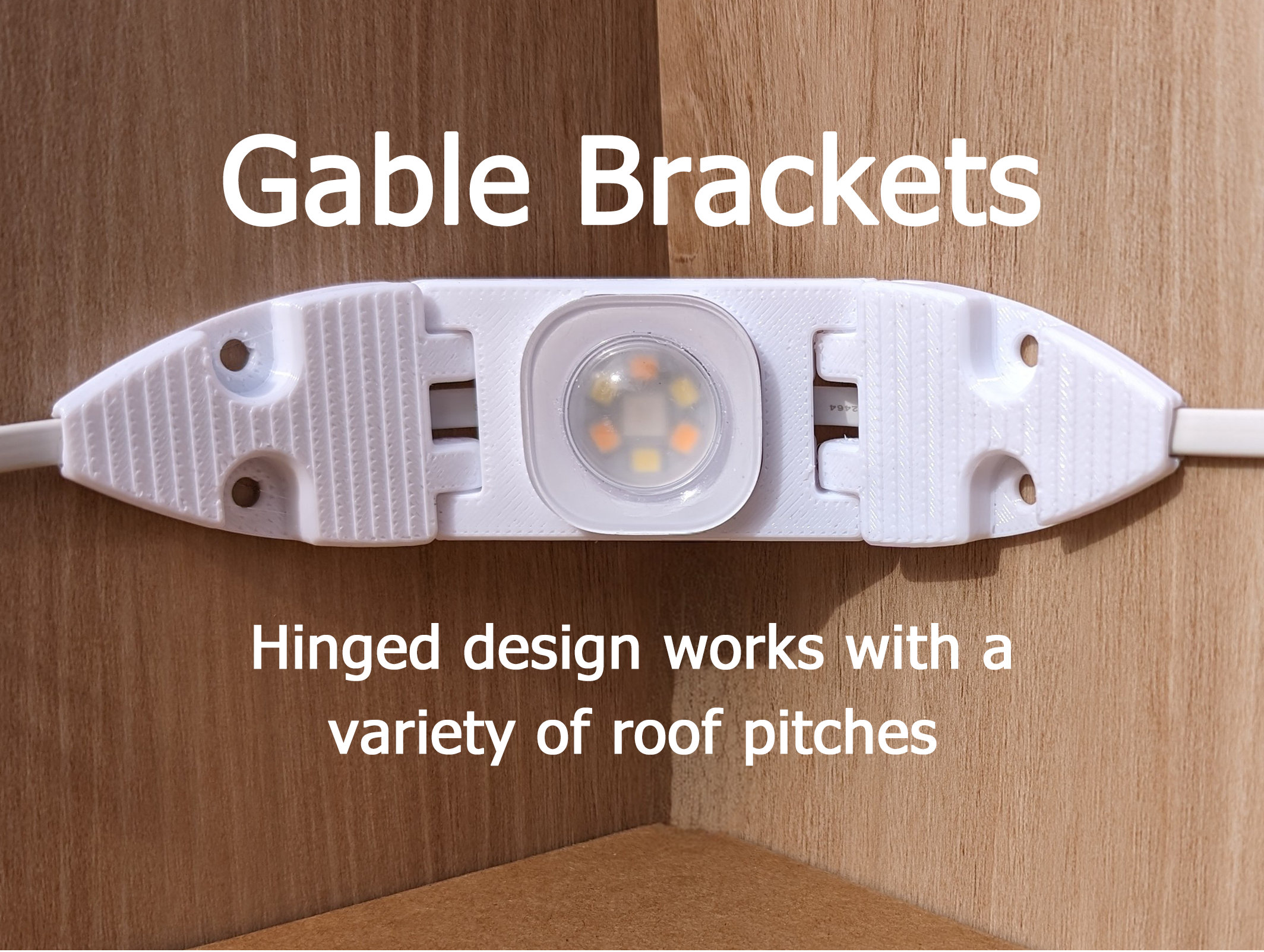 Gable Bracket for Govee Pro Permanent Outdoor Lights H706 roof Peak - Etsy