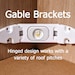 Gable Bracket for Govee Pro Permanent Outdoor Lights (H706) (roof Peak ...