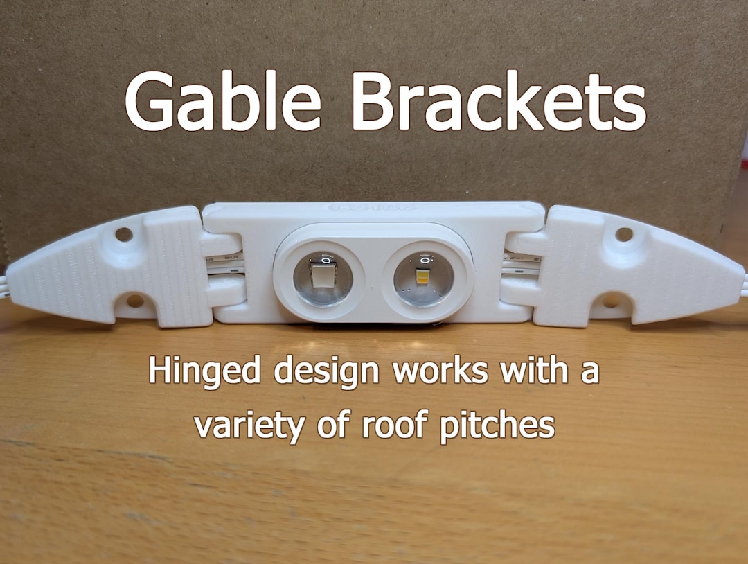 Gable Bracket for Appeck Pro Permanent Outdoor Lights (roof Peak) - Etsy