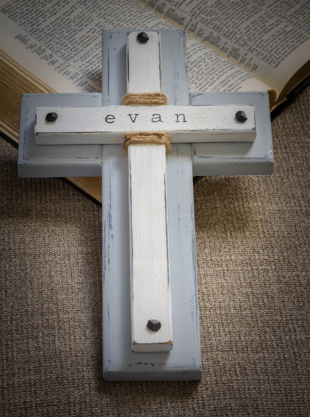 Nursery Cross, Baptism Gift, Baby Nursery Cross, Wood Wall Cross ...