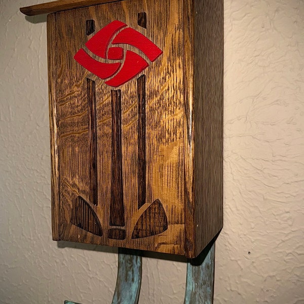 Wood Mailbox - Etsy