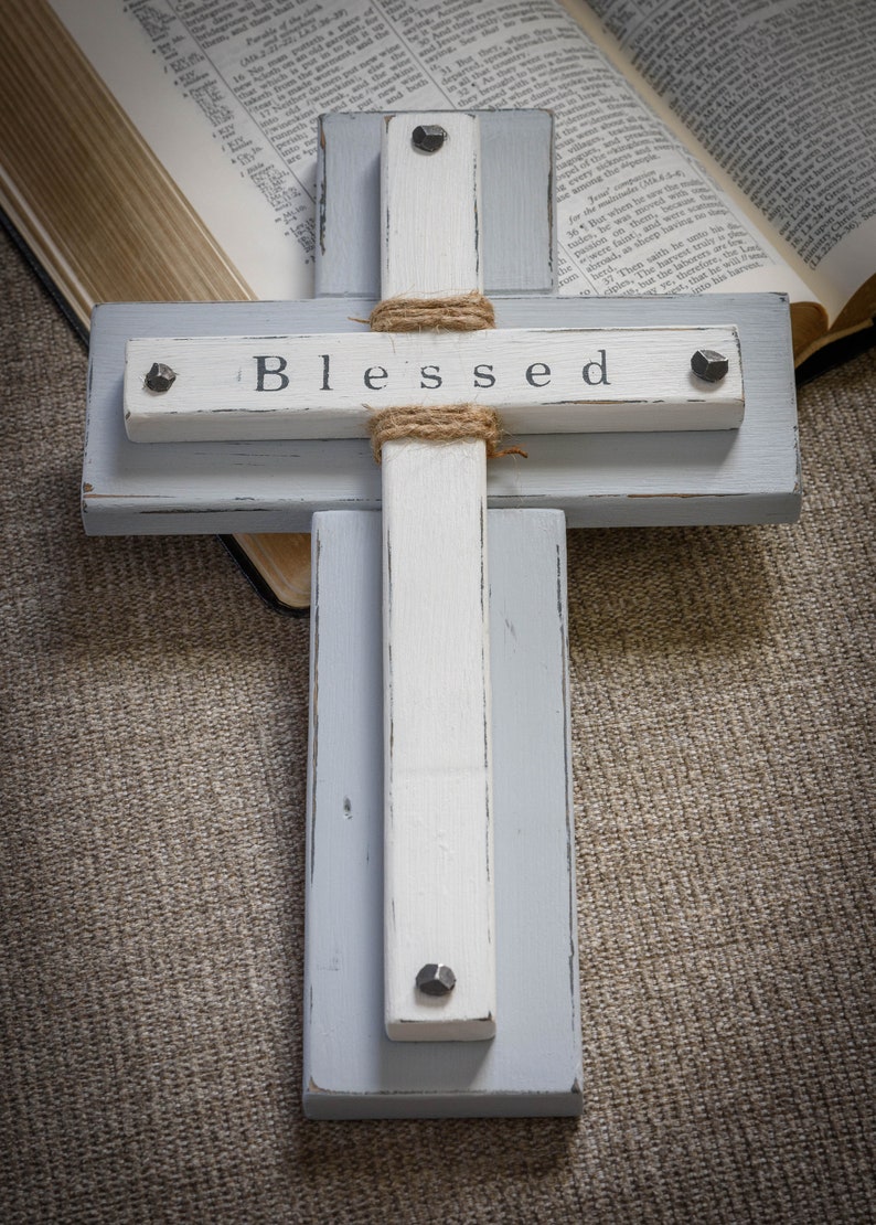 Nursery Cross, Baptism Gift, Baby Nursery Cross, Wood Wall Cross ...