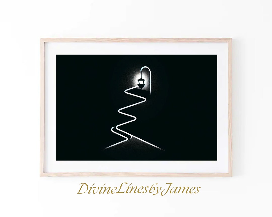 Bible Verse Lineart Psalm 119 Guiding Light V2 Divinelinesbyjames ...