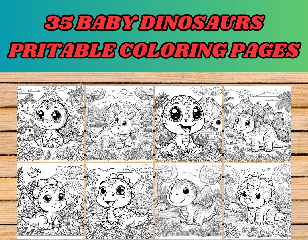 35 Easy Dinosaur Coloring Pages Preschool Art Activities Coloring Pages ...