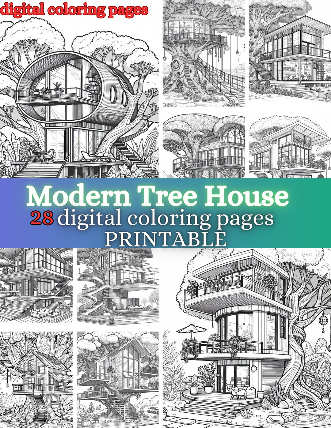 Printable Coloring Pages for Kids and Adults, Creative and Fun Art ...