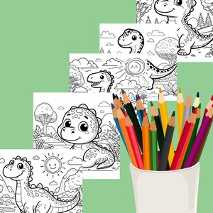 35 Easy Dinosaur Coloring Pages Preschool Art Activities Coloring Pages ...