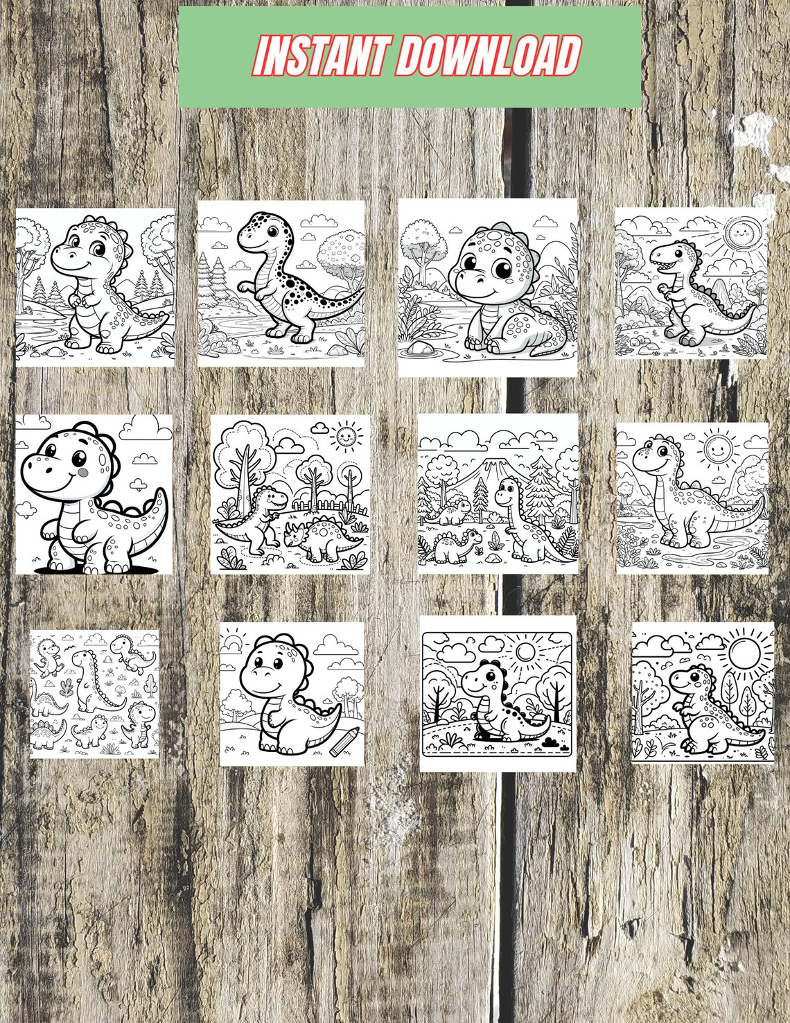 35 Easy Dinosaur Coloring Pages Preschool Art Activities Coloring Pages ...