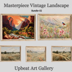 Vintage Masterpiece Landscape Collection Digital Download Classic ...