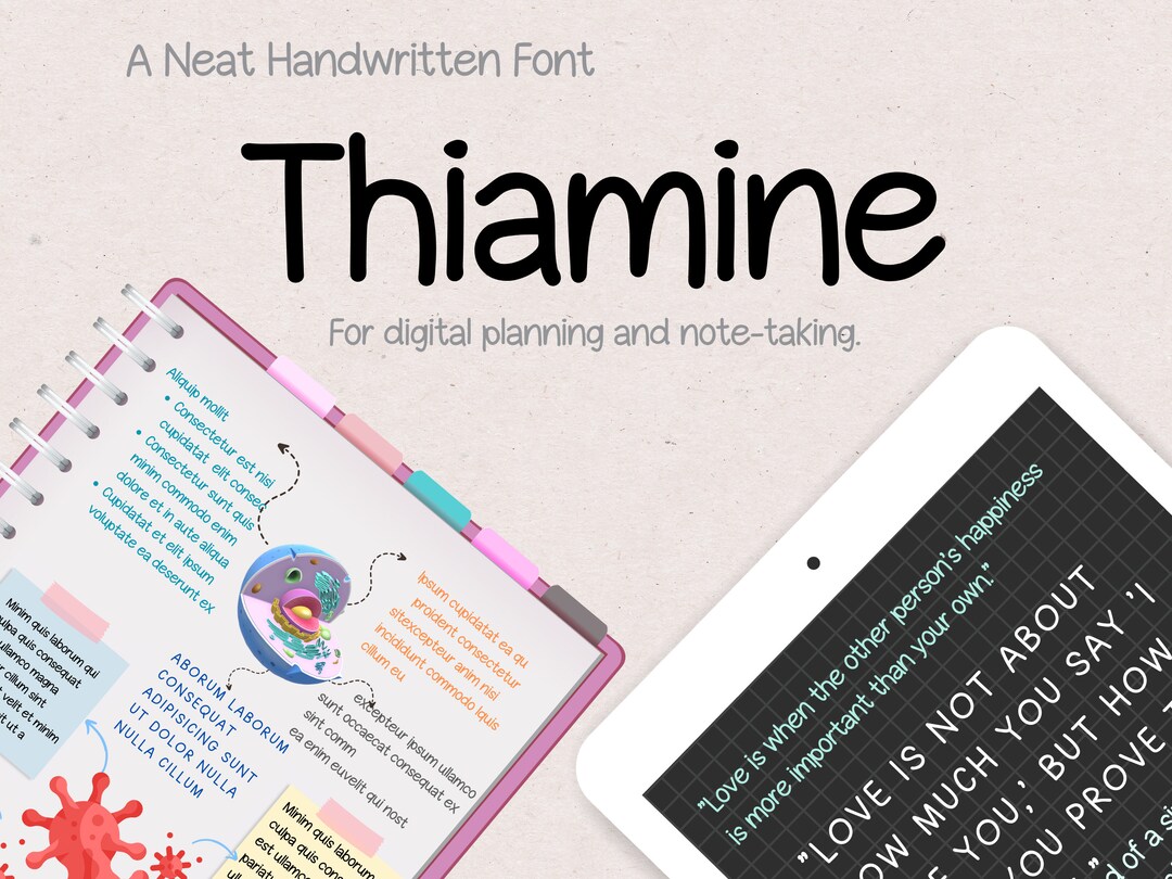 Neat Handwritten Font, Student and Teacher Note Taking, Handwriting ...
