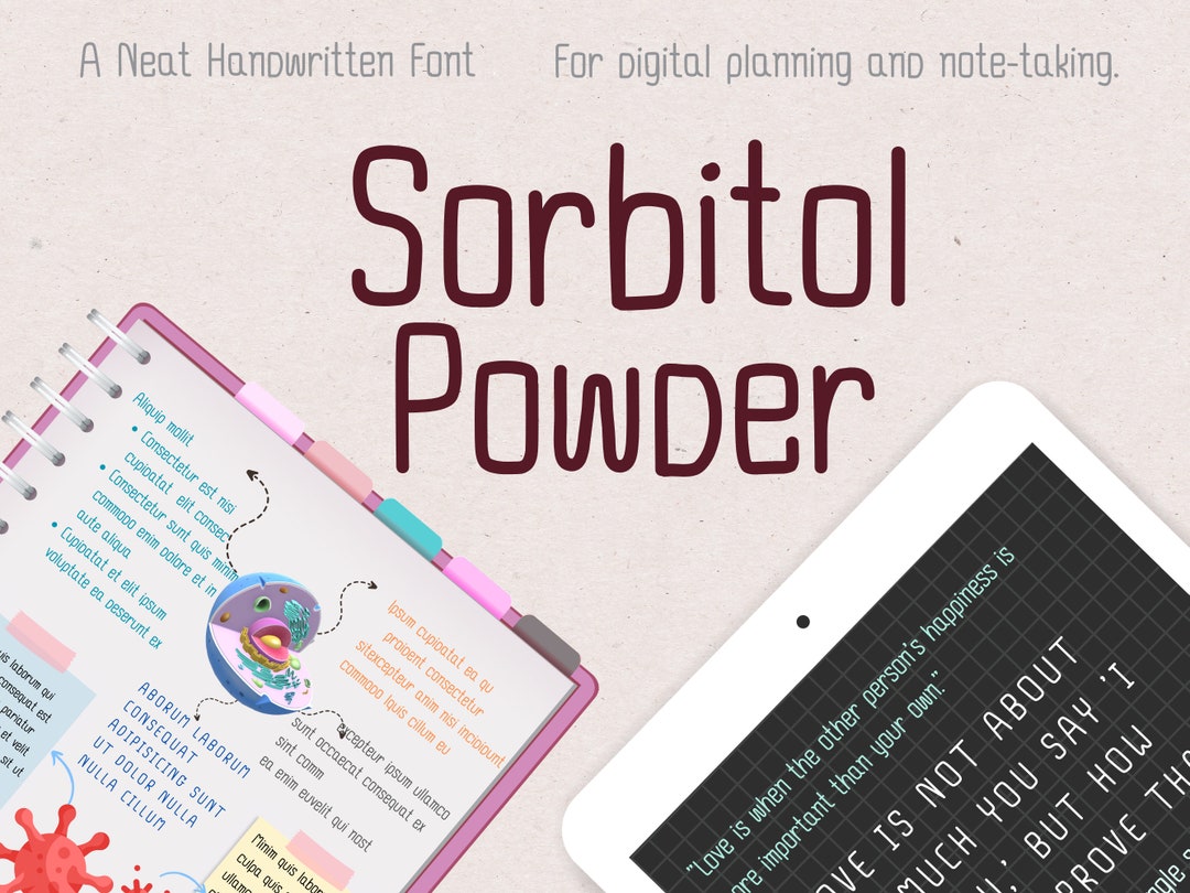 Hand Written Font, Teacher Font, Font, Mochi Font, Neat Font, Planner ...