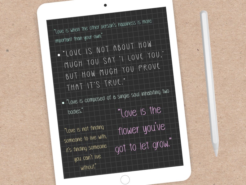 Teacher Font, Take Note Font, Clean Font, Goodnote Font, Casual Font ...