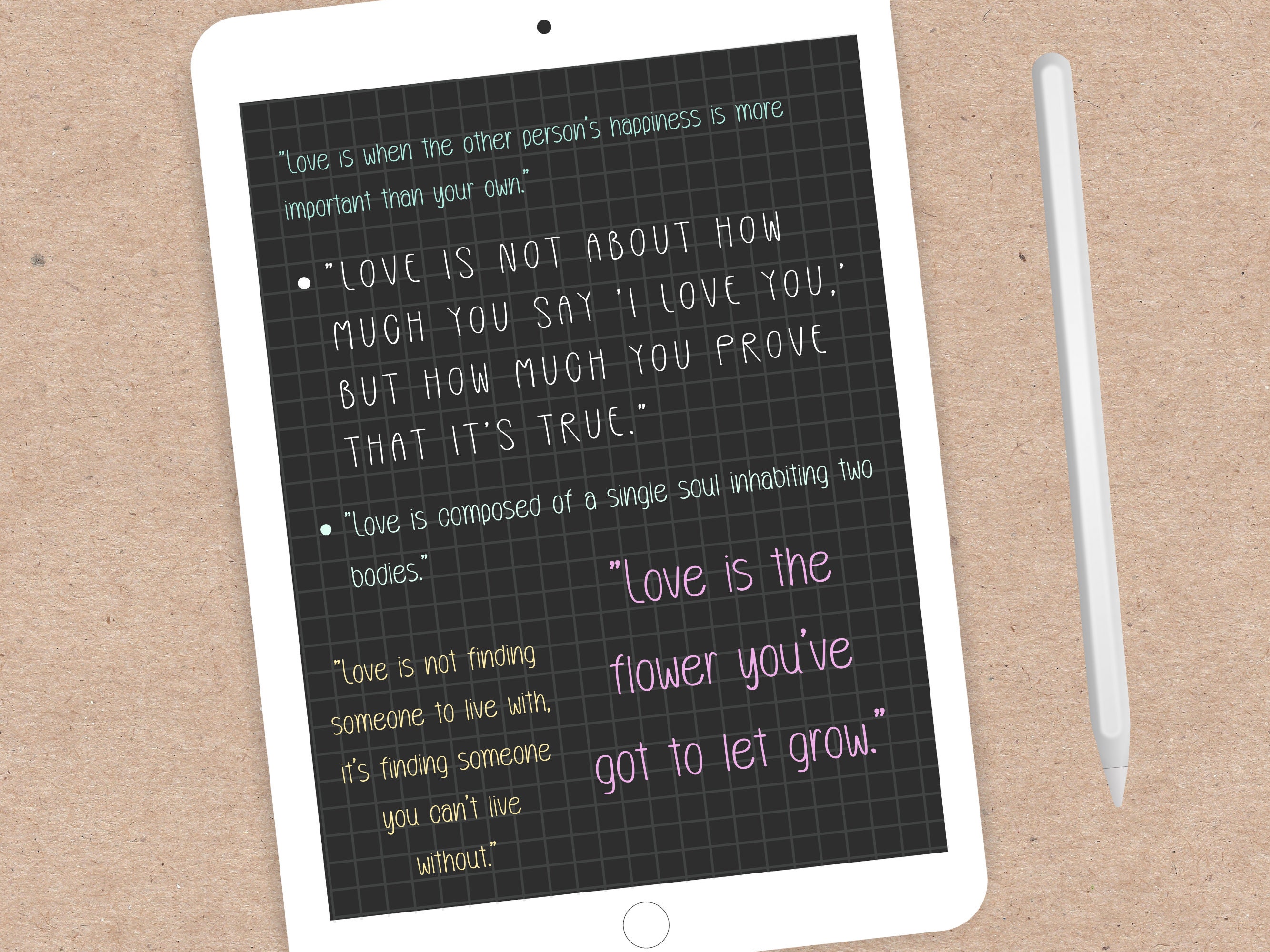 Teacher Font, Take Note Font, Clean Font, Goodnote Font, Casual Font ...