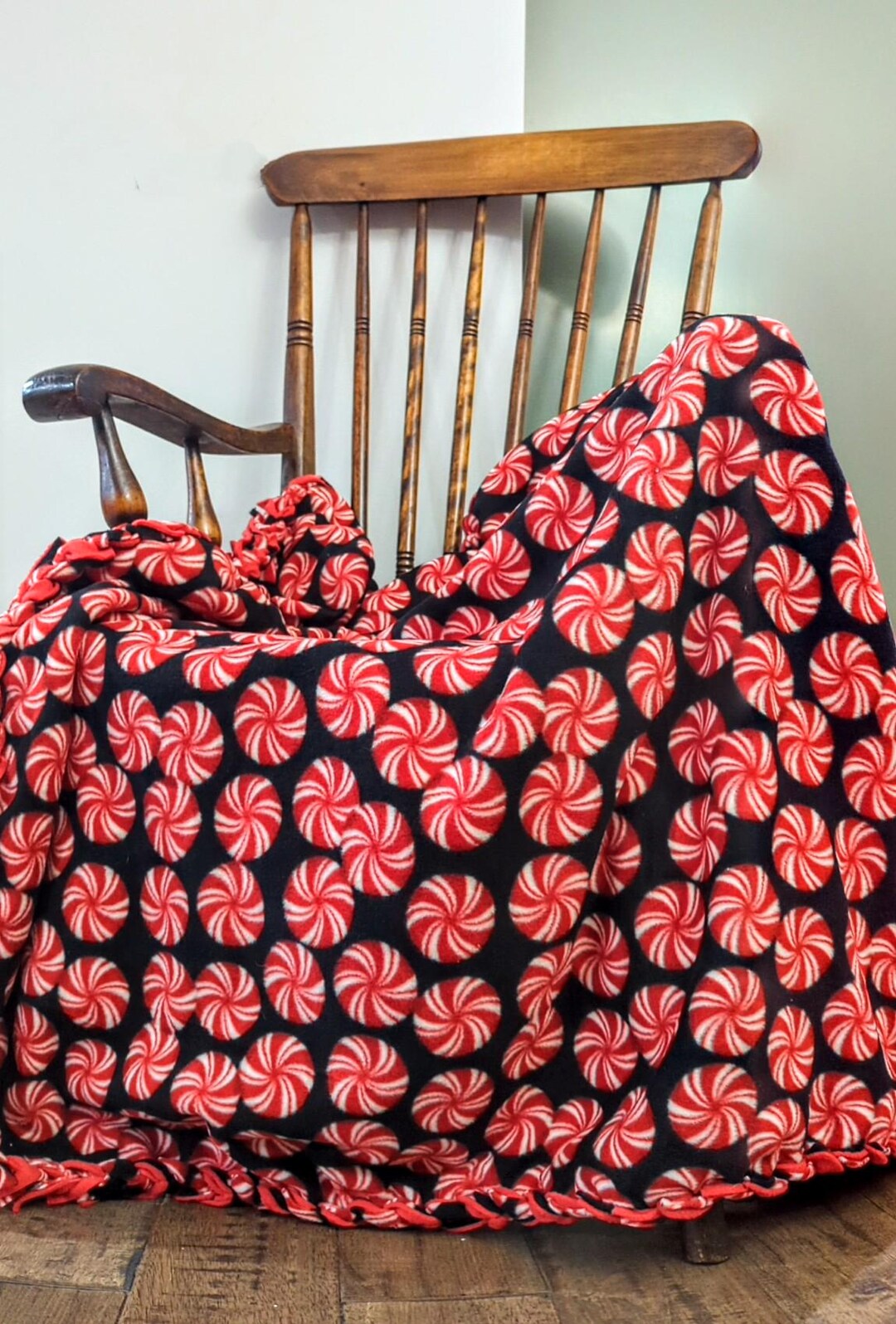 Peppermint Lane Kids Braided Fleece Blanket - Etsy