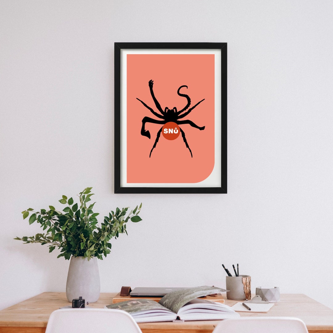 Pop Art Kooky Creepy Crawly Wall Art. Mad Beast Animal Print. Hybrid ...