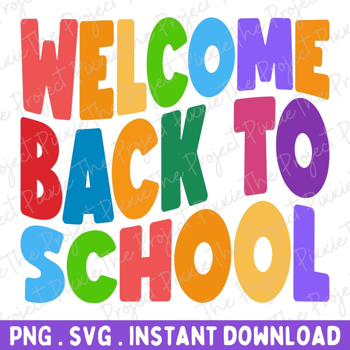 Back to School SVG/PNG Welcome Back Sublimation Designs Teacher Svgs ...