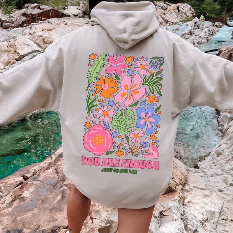 Flower Hoodie - Etsy