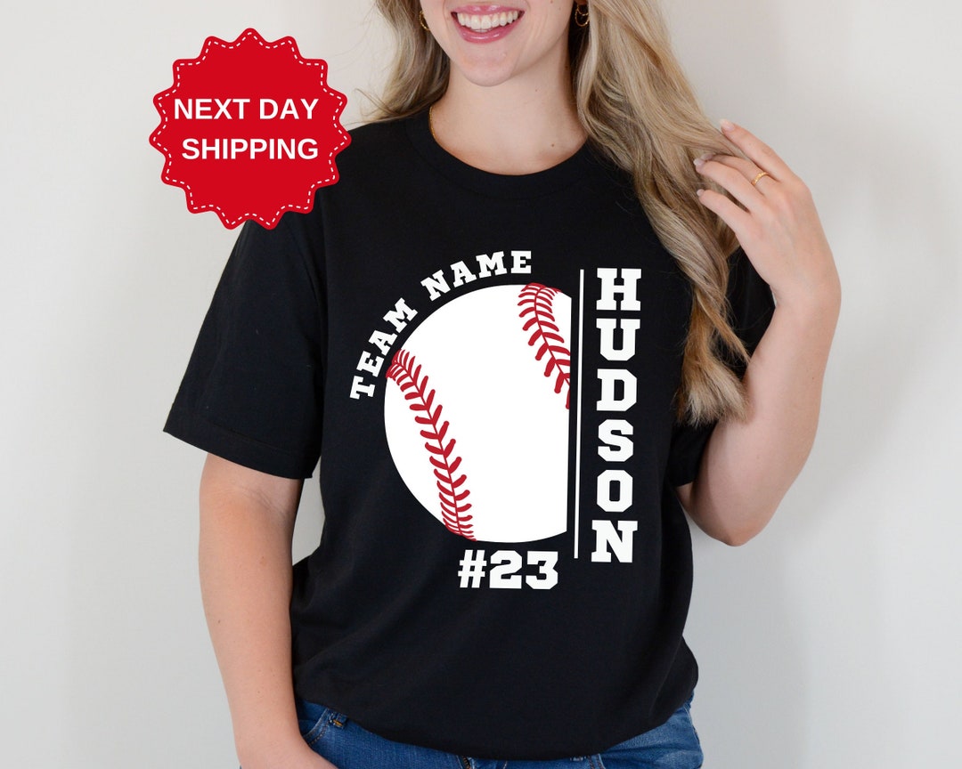 Personalized Baseball Shirt, Custom Baseball Shirt, Baseball Team Name ...