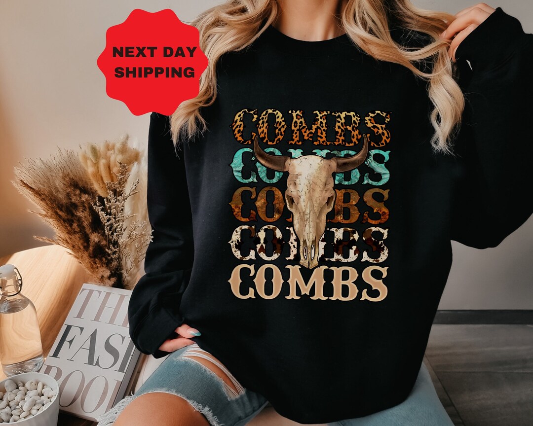 Combs Bullhead Sweatshirt, Country Music Shirt, Luke Combs World Tour ...
