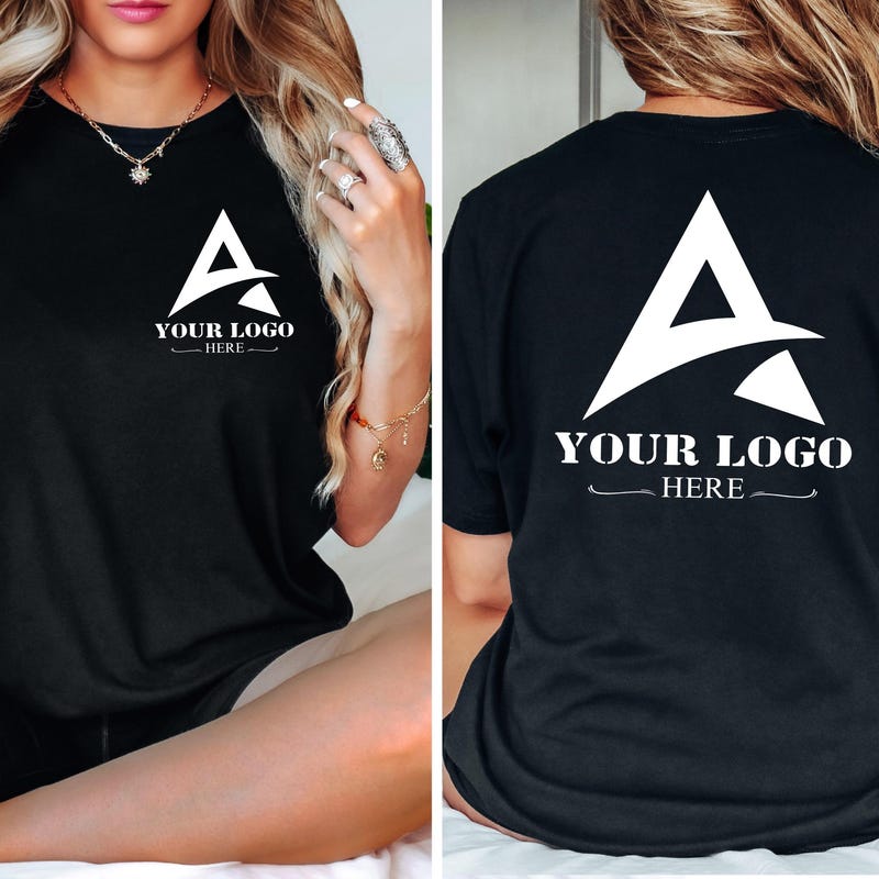 Custom Tshirt Front and Back - Etsy