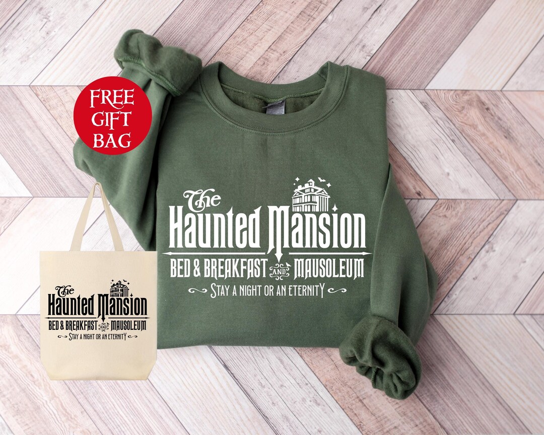 The Haunted Mansion Shirt, Bed and Breakfast Shirt, Halloween ...