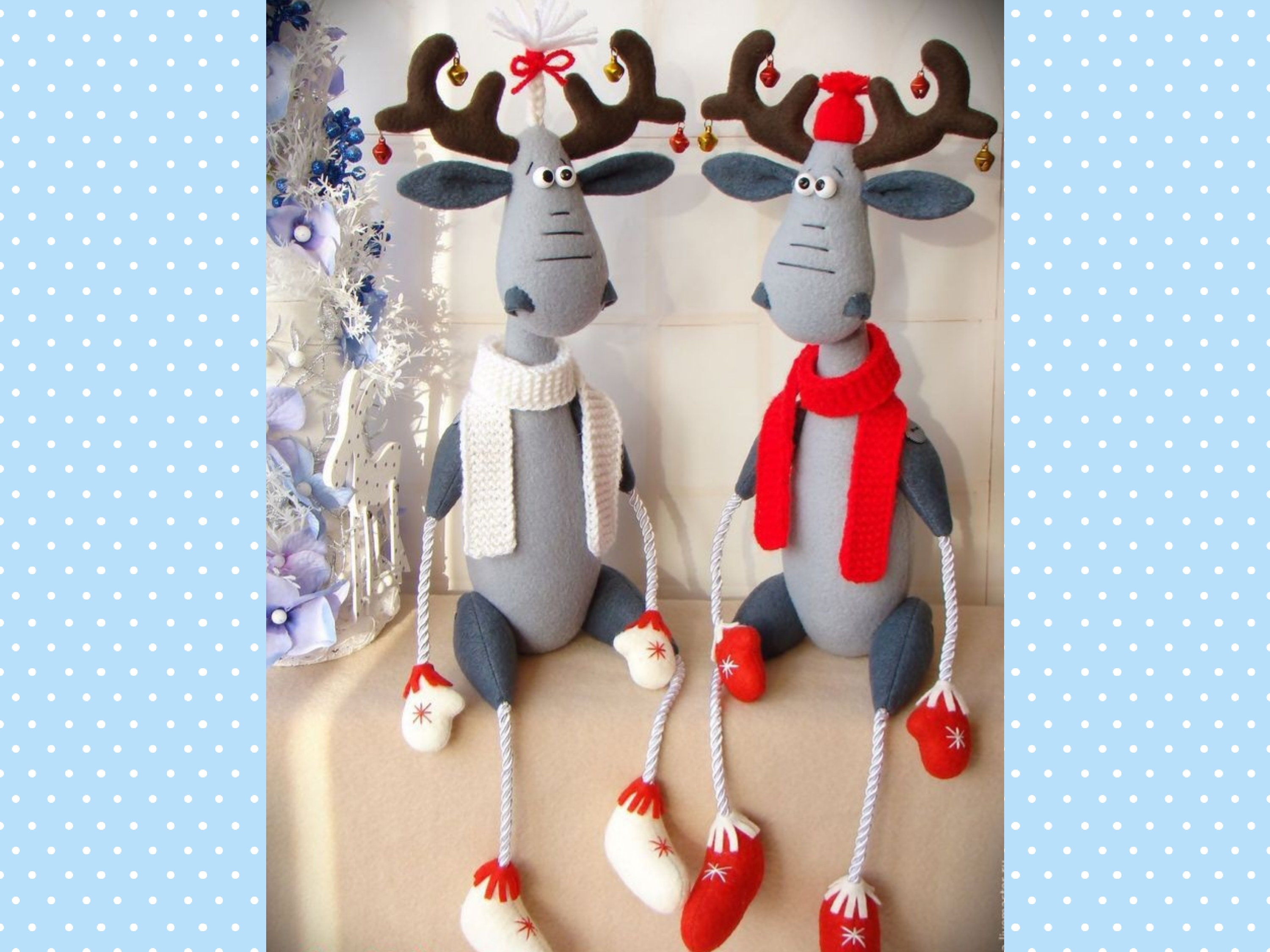 Moose Pattern, Plush Moose for Children, Unique Gift Moose, Crafting ...