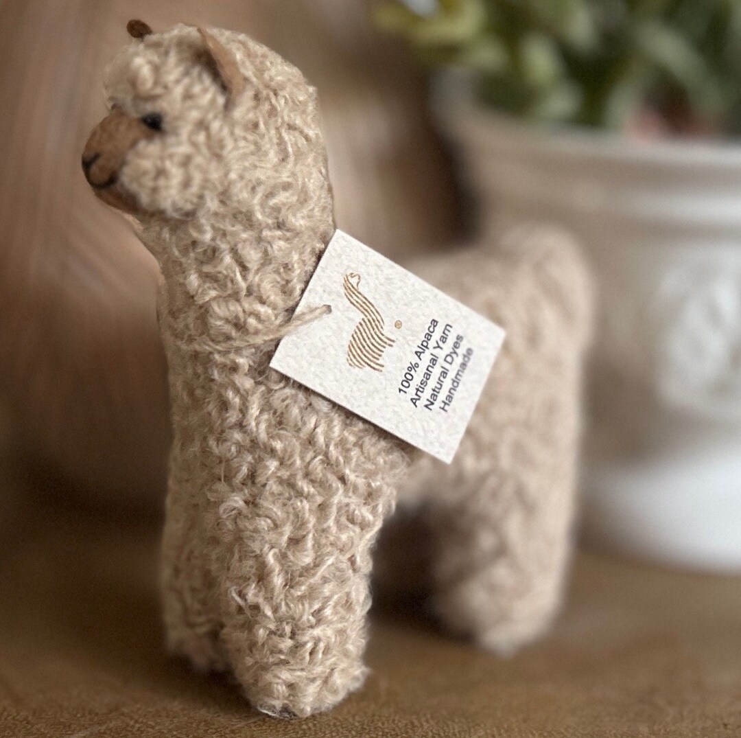 Mini Alpaca Needle Felted, Handmade in Peru - Etsy Canada
