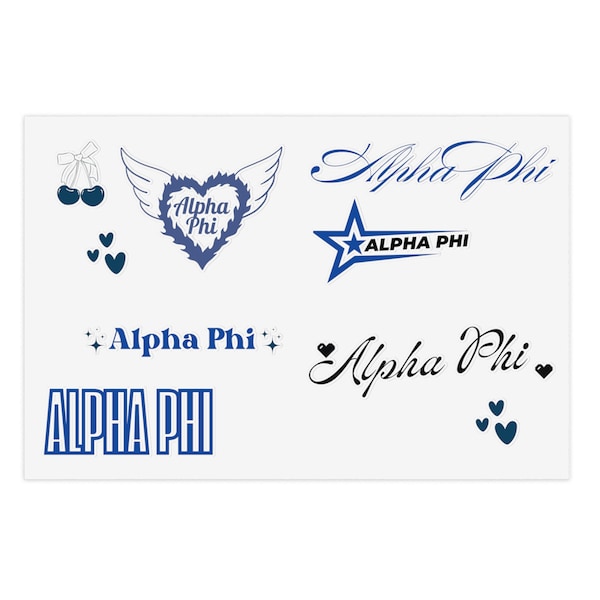 Alpha Phi Stickers - Etsy