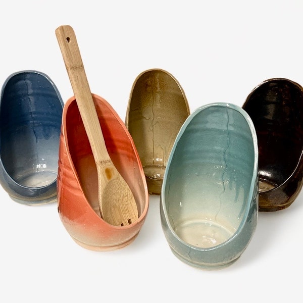 Ceramic Spoon Rest - Etsy