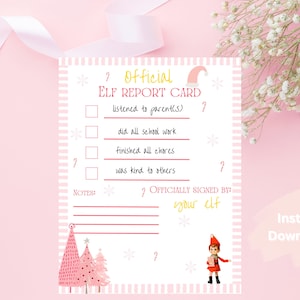 Elf on the Shelf Kit, Elf on the Shelf, Elf Kit, Elf Report Card, Elf ...