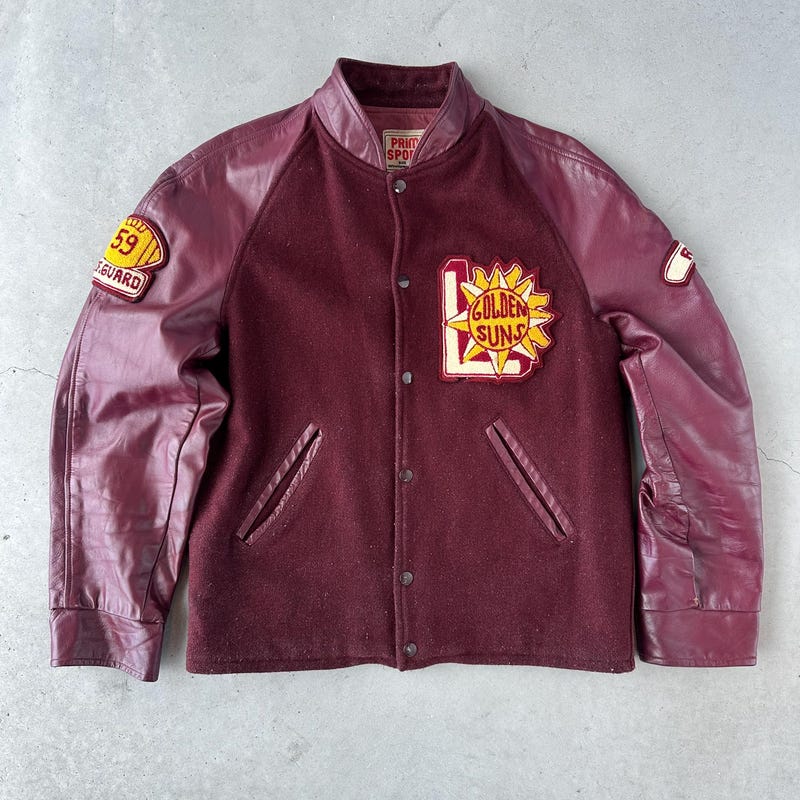 70s Varsity Jacket - Etsy