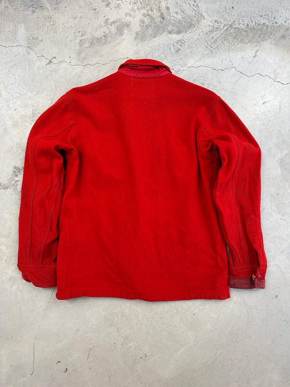 Vintage 1950s GWG Sport Togs Red Wool Shirt Jacket - Gem