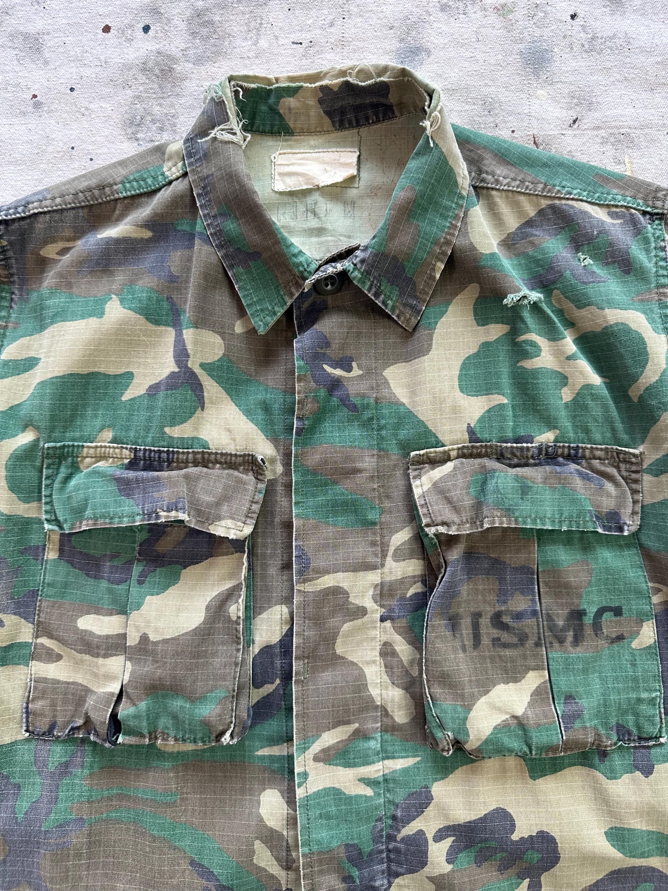 Vintage 1970s U.S. Military USMC ERDL Camo Ripstop Jungle Jacket - Etsy