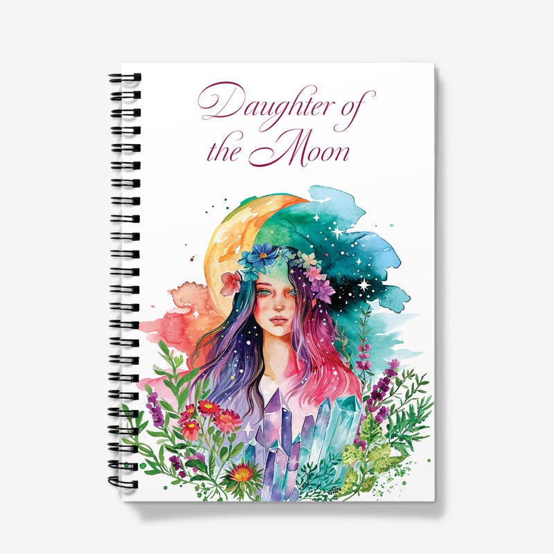 Moon Notebook - Etsy UK