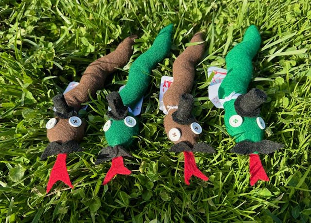 Slither Sirs - Handmade Felt Plush - Etsy
