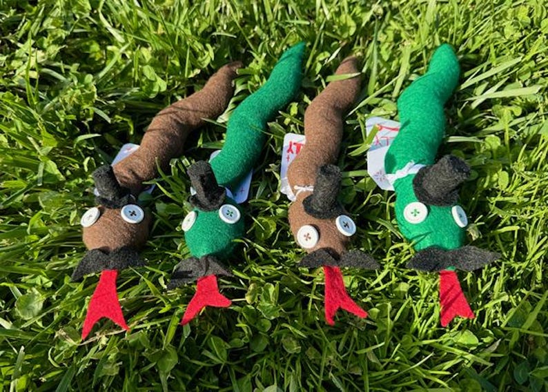 Slither Sirs - Handmade Felt Plush - Etsy