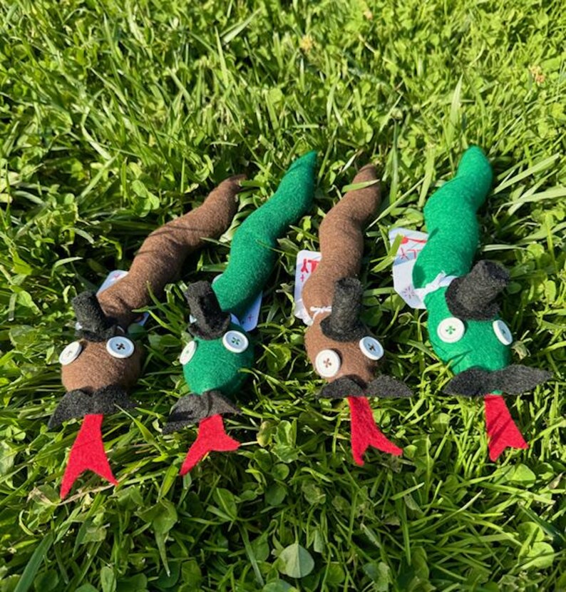 Slither Sirs - Handmade Felt Plush - Etsy