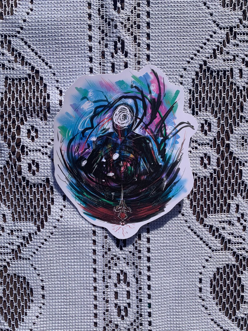 Spider-man: Across the Spider-verse the Spot Sticker - Etsy