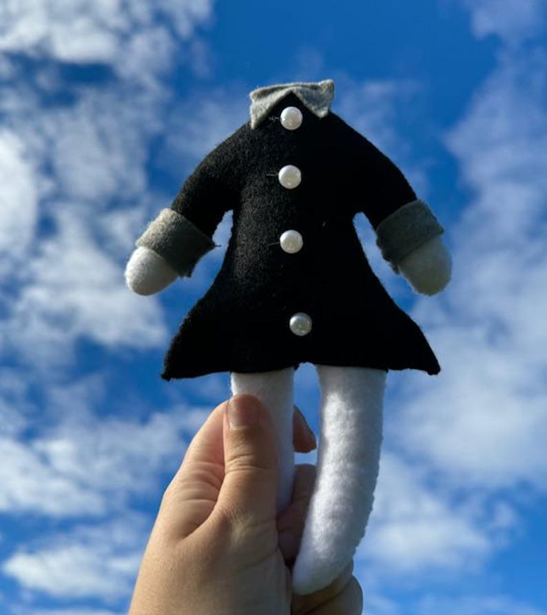 Headless Doll - Handmade Felt Plush - Etsy