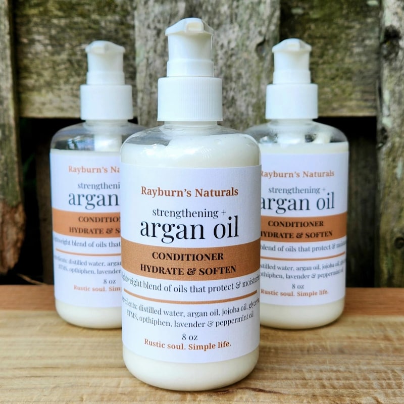 Argan Hair Oil Scented - Etsy